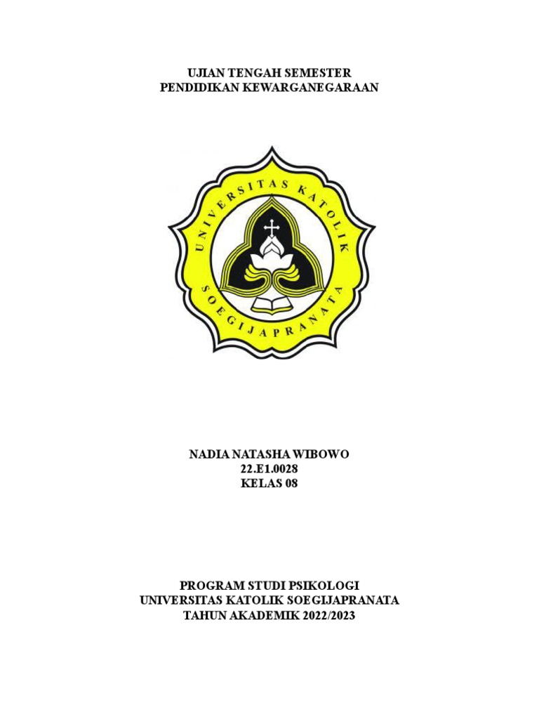 Uts Kewarganegaraan 08 | PDF | Ilmu Sosial | Sejarah