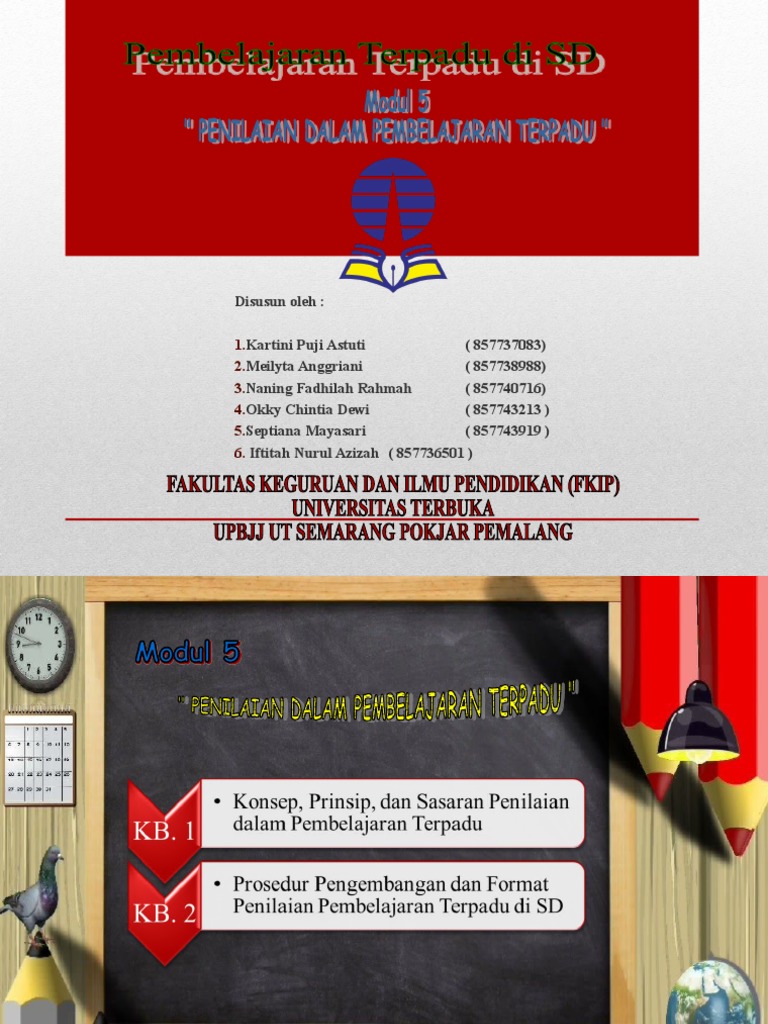 Tugas Kelompok Terpadu - PPT Modul 5 | PDF