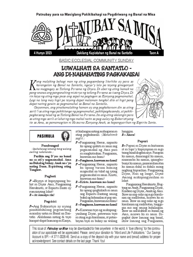 PSM Santatlo | PDF