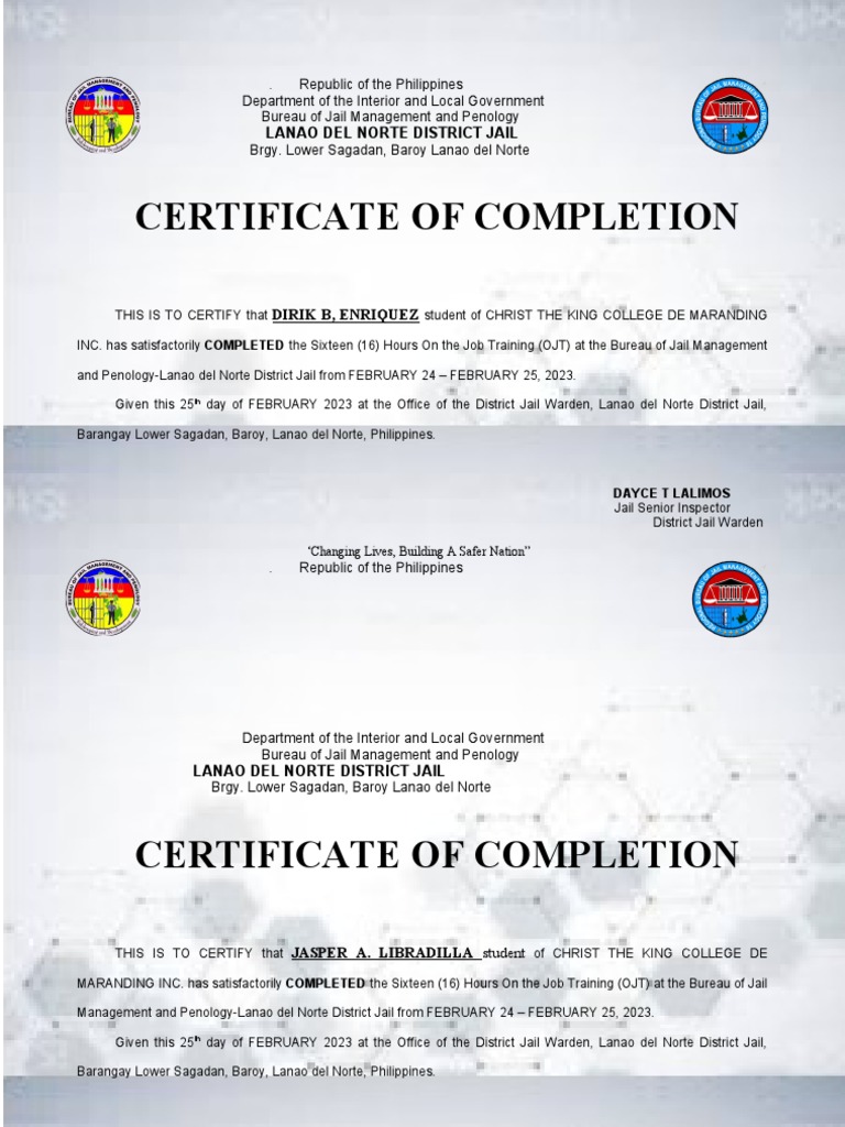 BJMP | Download Free PDF | Criminal Justice | Crime & Violence