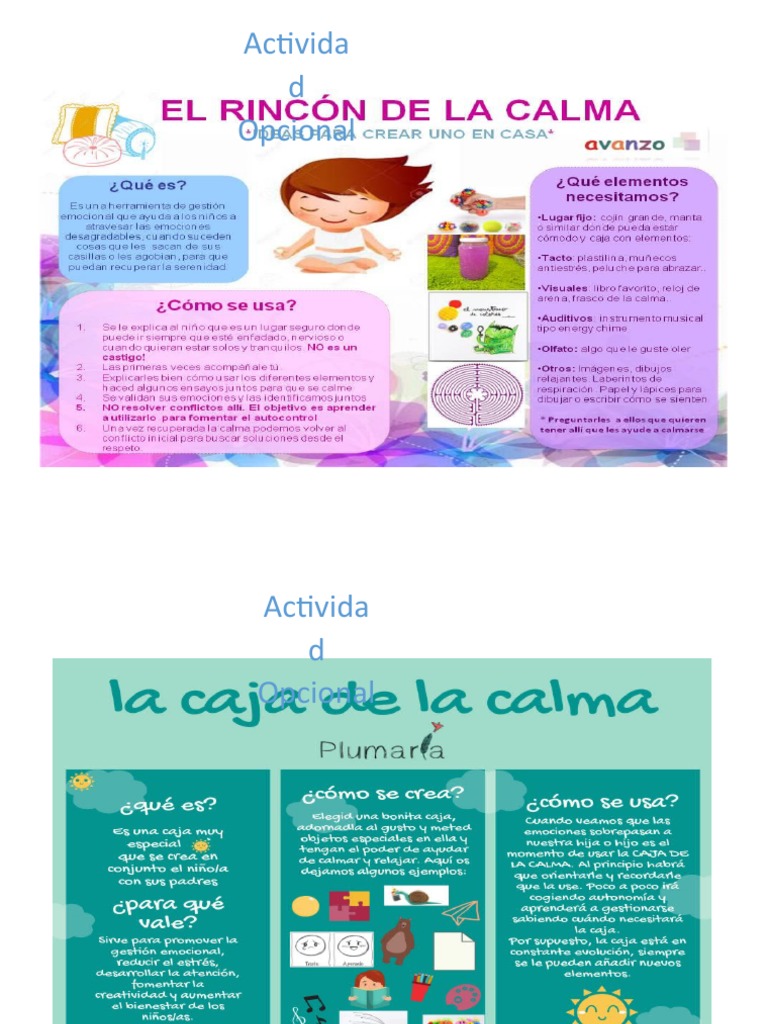 Caja y Rincon de La Calma | PDF