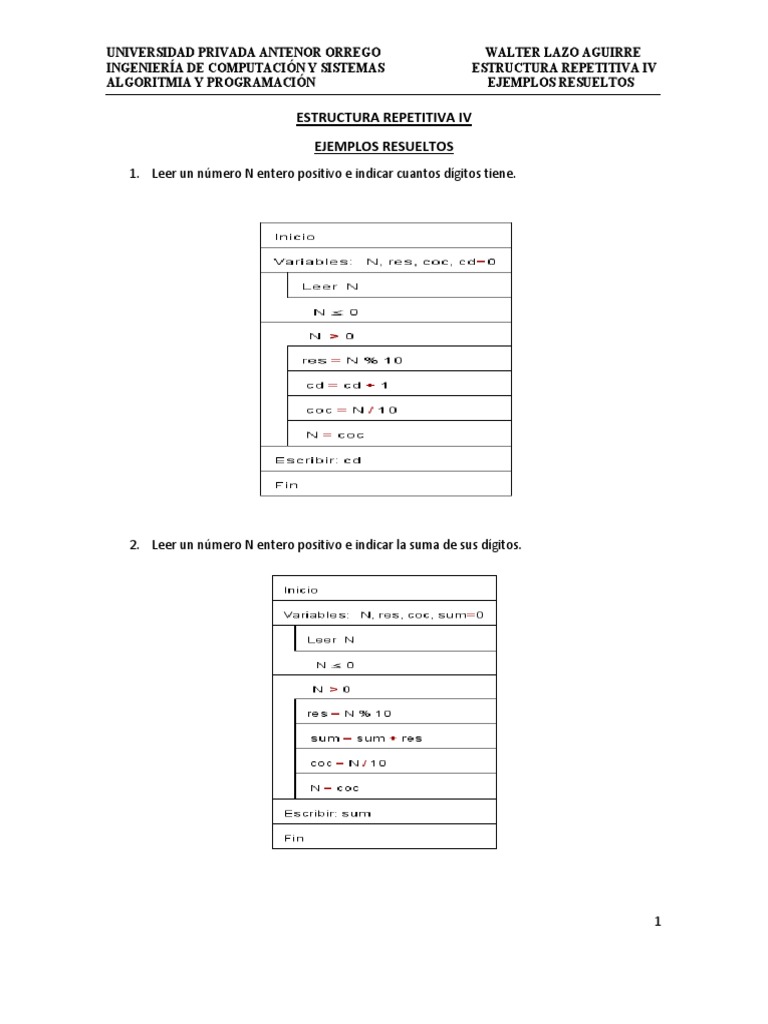 Icsi Algoyprog Estructura Repetitiva 4 VB | PDF