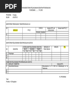 Contoh Logbook Kegiatan Harian | PDF