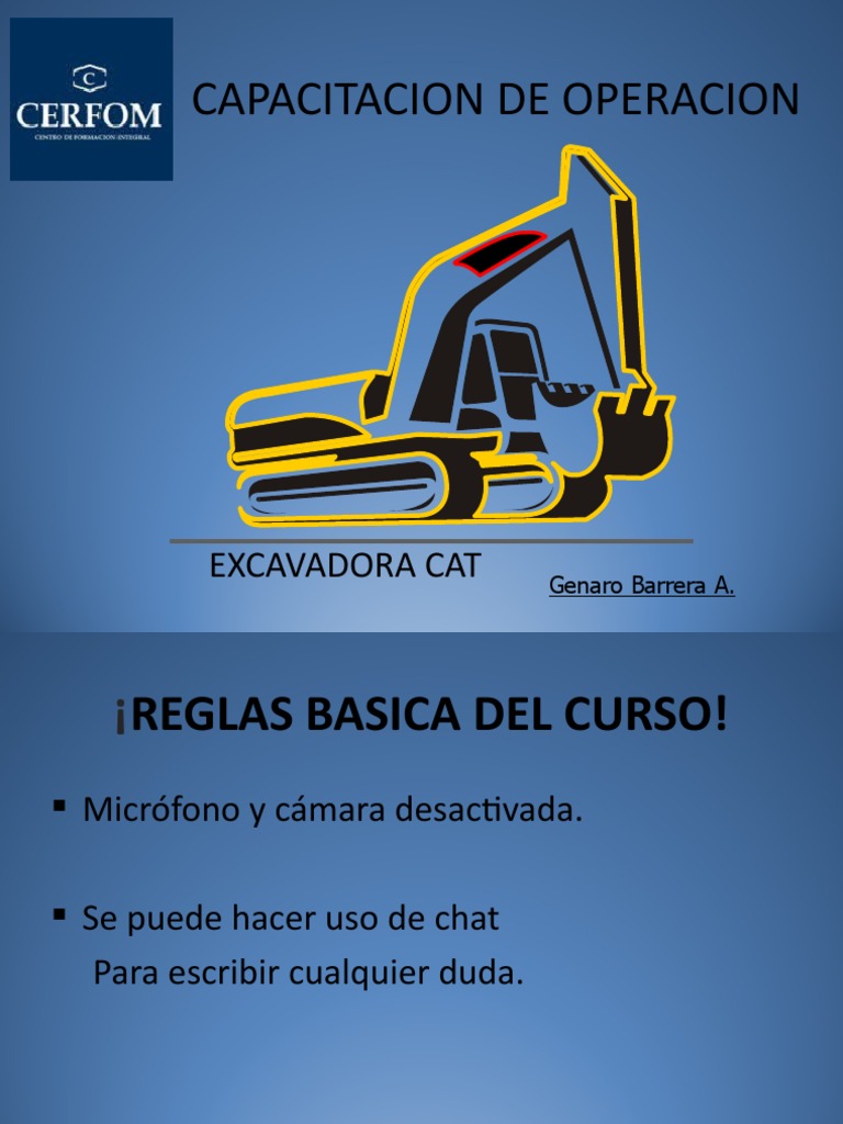 CURSO_EXCAVADORAS | PDF | Camión | Bienes manufacturados