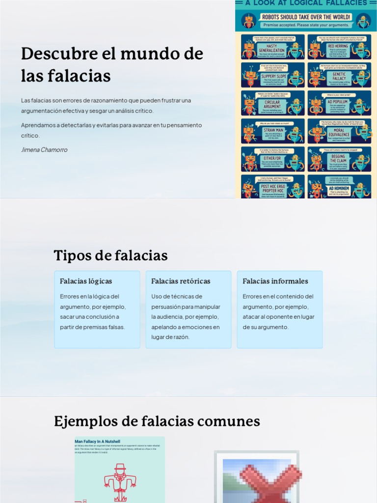 1.descubre El Mundo de Las Falacias | PDF 1.descubre El Mundo de Las Falacias | PDF