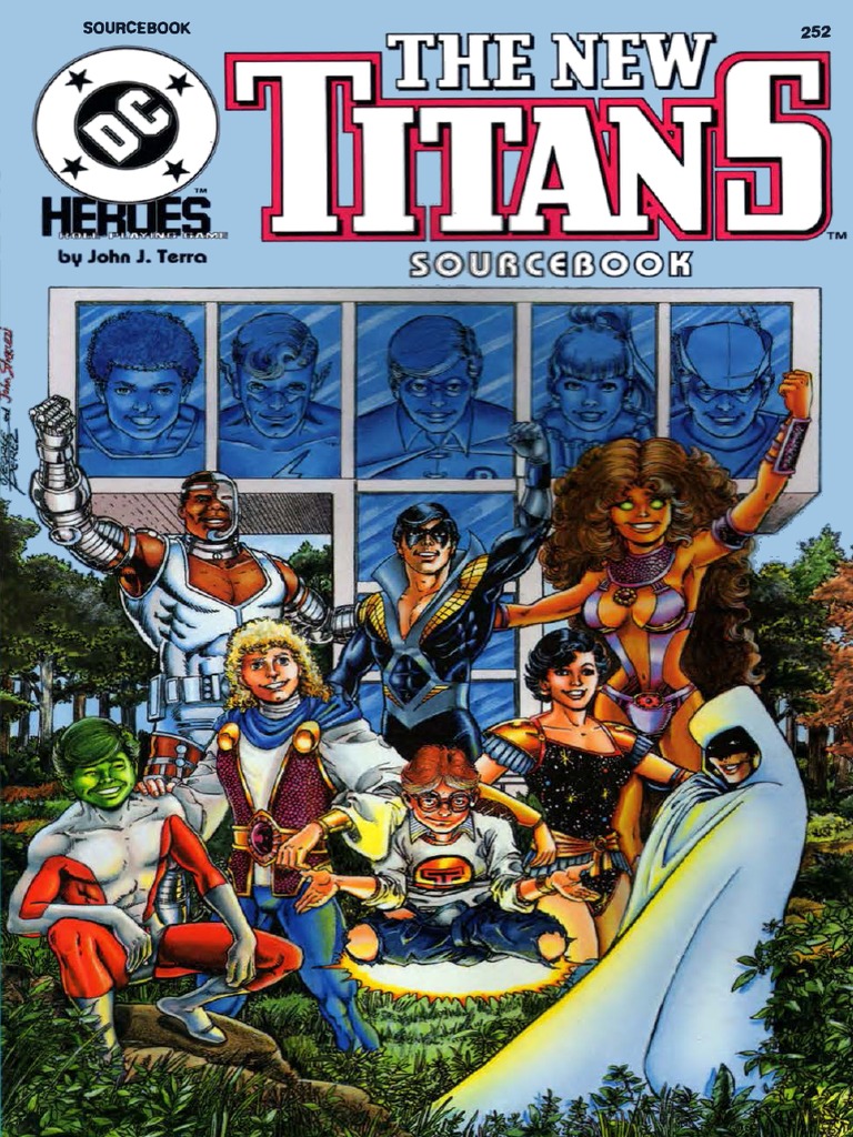 MFG252 The New Titans Sourcebook | Download Free PDF | Comics | Dc ...