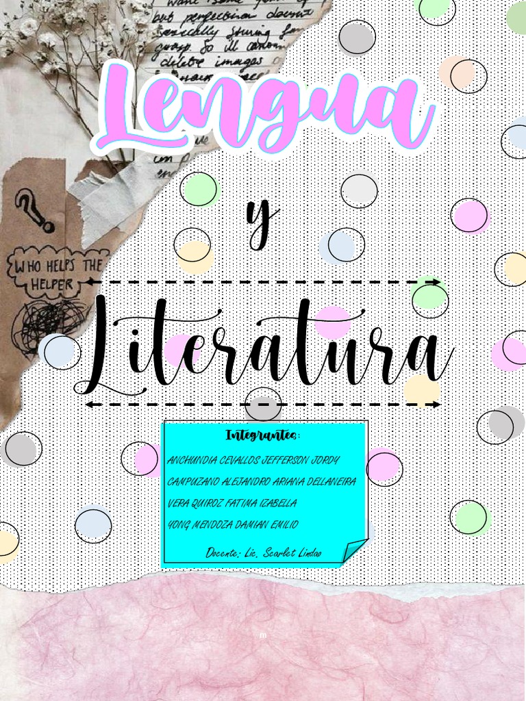 Cartula de Lenguaje Siglo 19 | PDF