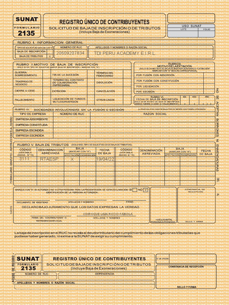 formulario_2135 | PDF