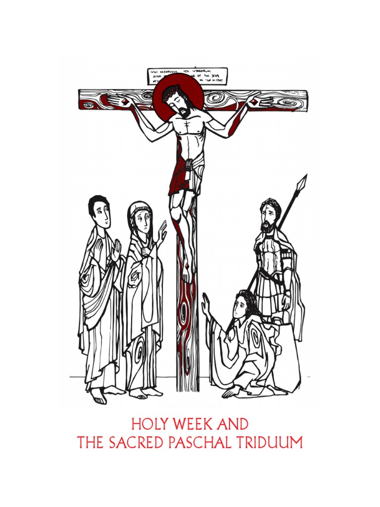 Holy Week: The Sacred Paschal Triduum | PDF | Jesus | Eucharist