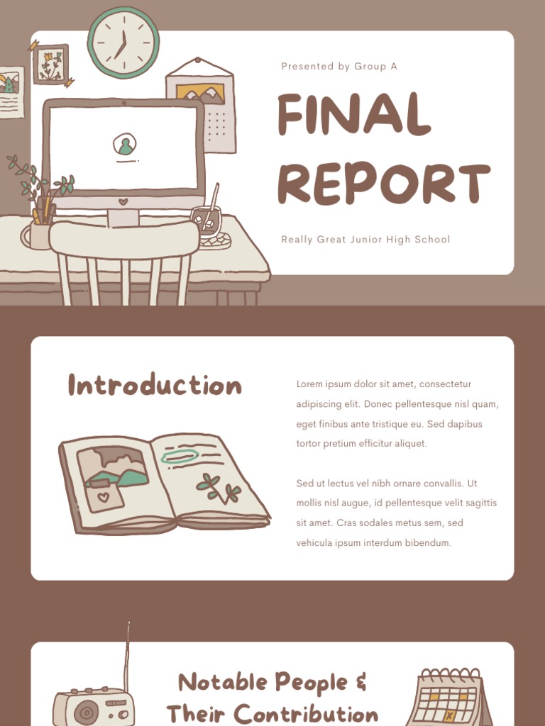 Junior High School Report | PDF