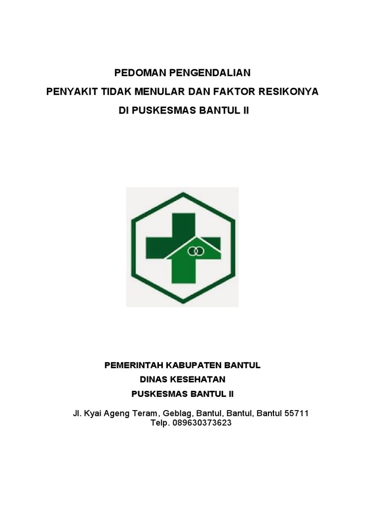 Pedoman PTM 2023 Puskesmas Bantul Ii | PDF