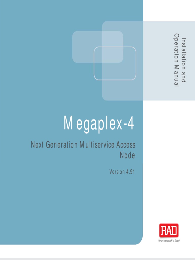 Megaplex-4 System MN 4.91 | PDF | Ac Power Plugs And Sockets | Switch