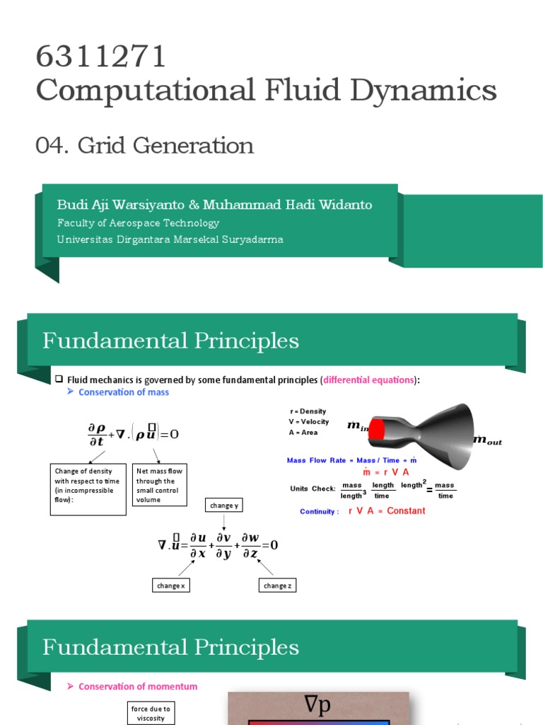 CFD04 - Grid Generation | PDF | Differential Equations | Applied ...