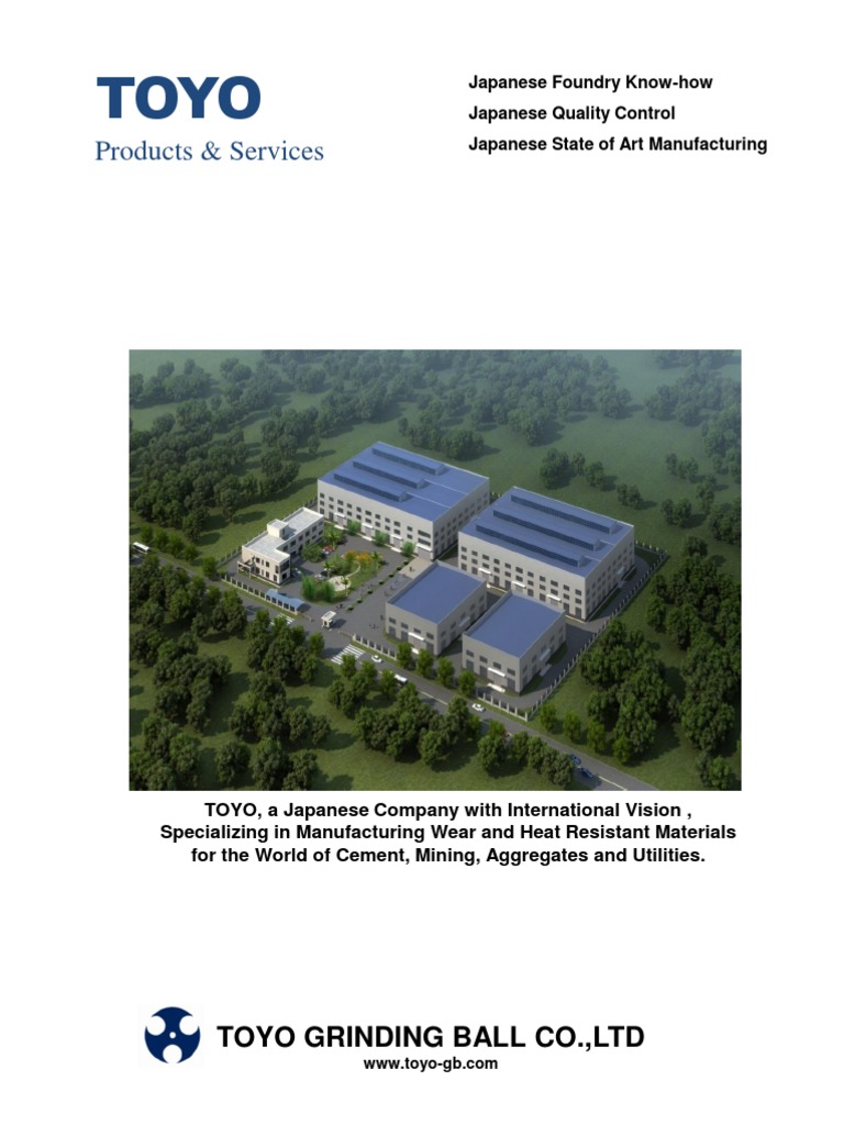 TOYO Catalogue | Download Free PDF | Steel | Mill (Grinding)