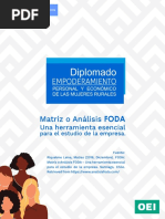 Matriz FODA (Maxi-Mini) | PDF