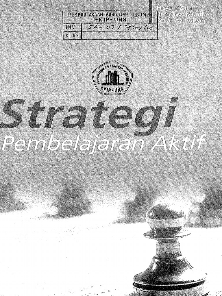 Hisyam Zaini, DKK (2008) - Strategi Pembelajaran Aktif | PDF