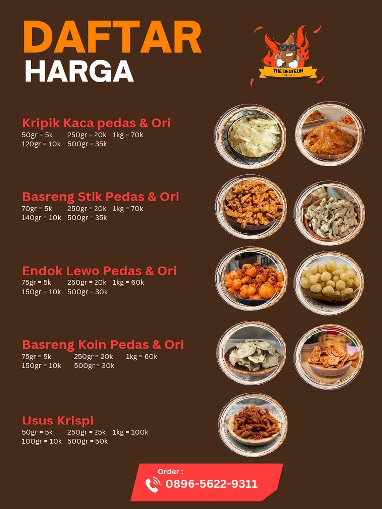 Yellow and Blue Modern Fast Food Menu | PDF