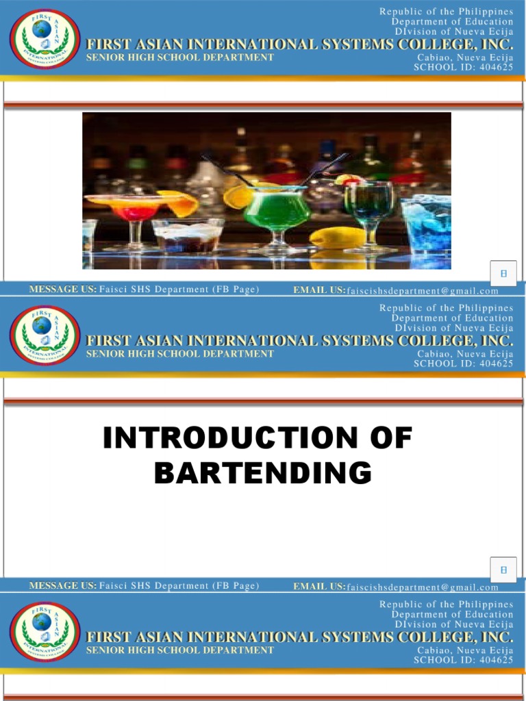 Bartending Tools and Equipment Bhel | Download Free PDF | Drink | Alcoholic Beverages