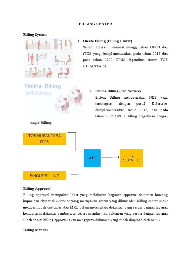 Billing Center | PDF