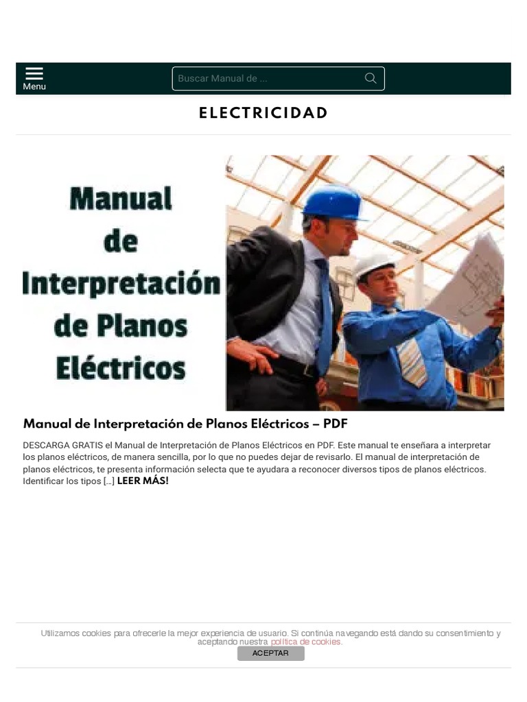 Electricidad - MANUALES PDF ONLINE GRATIS !!! | PDF