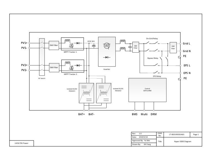 Hyper-5000 Wiring Diagram | PDF | Power Engineering | Physical Quantities