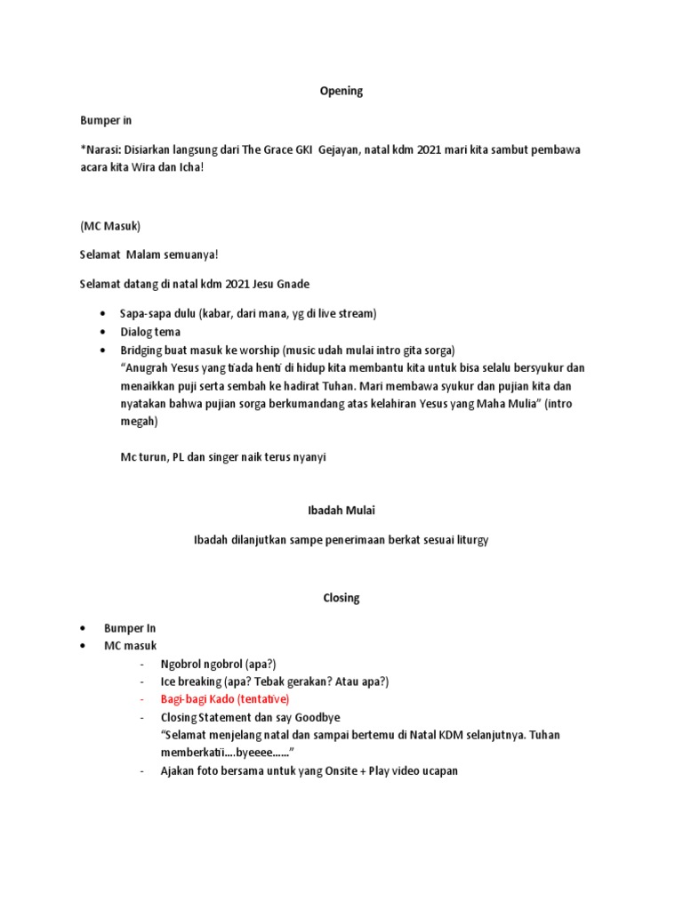 Que Card MC Natal KDM 2021 | PDF