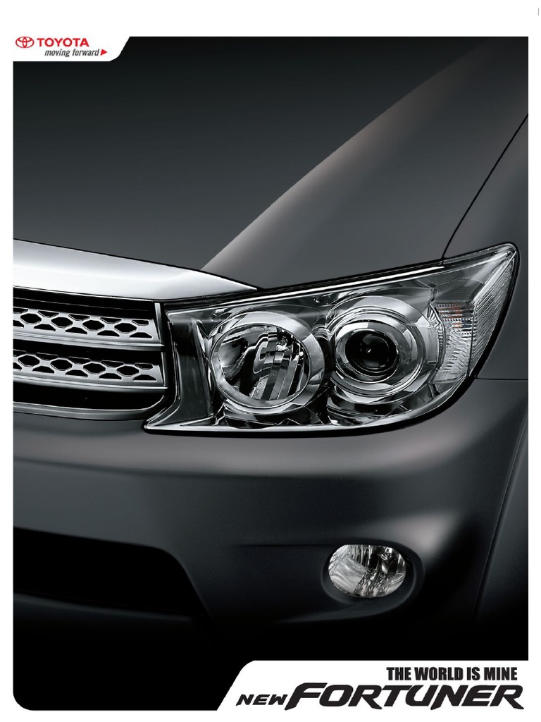 Fortuner Mi 2008 Leaflet | PDF
