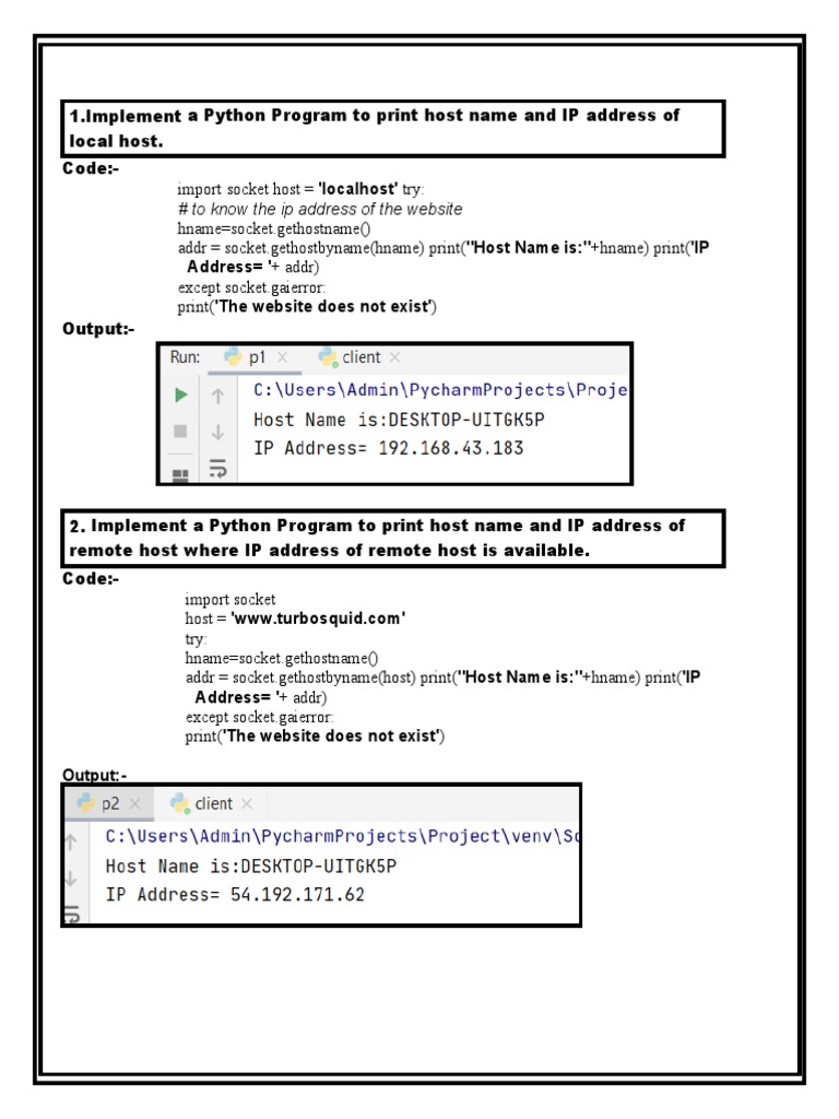 CN Python Practical | PDF