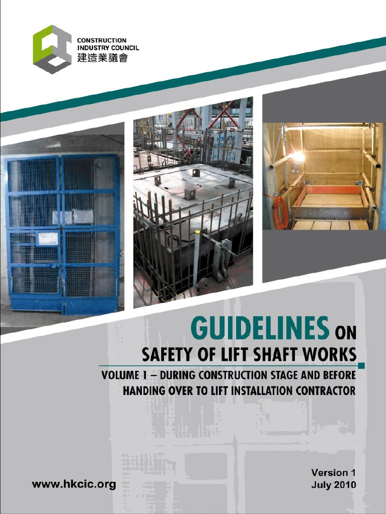 Guidelines for Lift Shaft Safety | PDF | Occupational Safety And Health ...