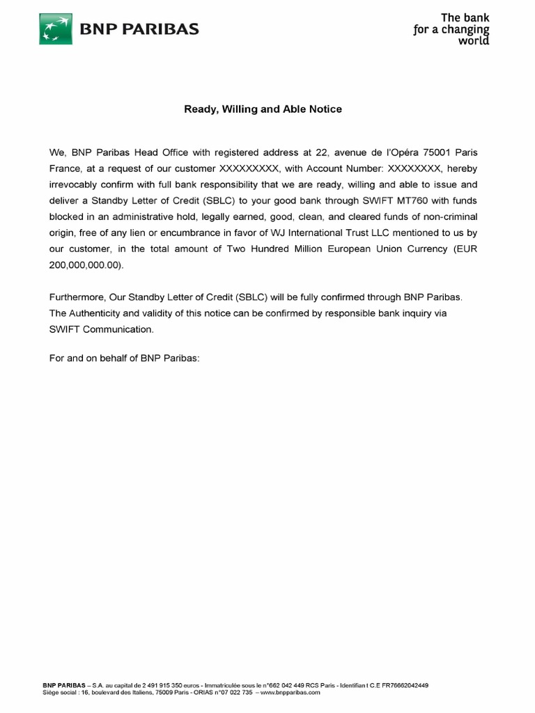 Rwa BNP Paribas | PDF