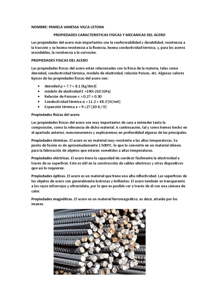 Nombre | PDF | Acero | Rieles