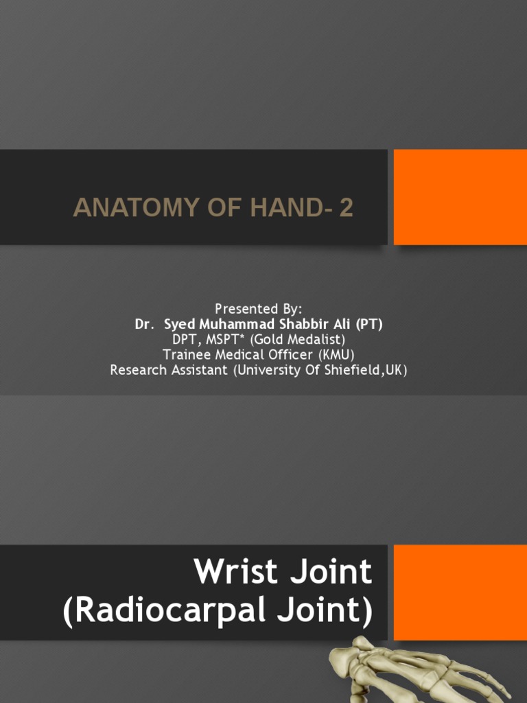 Anatomy of Hand-2 | PDF | Wellness