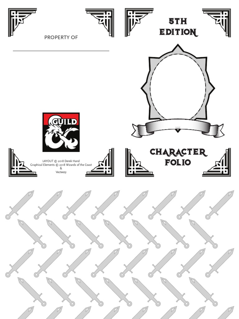 D&D 5th Edition Character Sheet | PDF | Fantasy Games | Fantasy Role ...