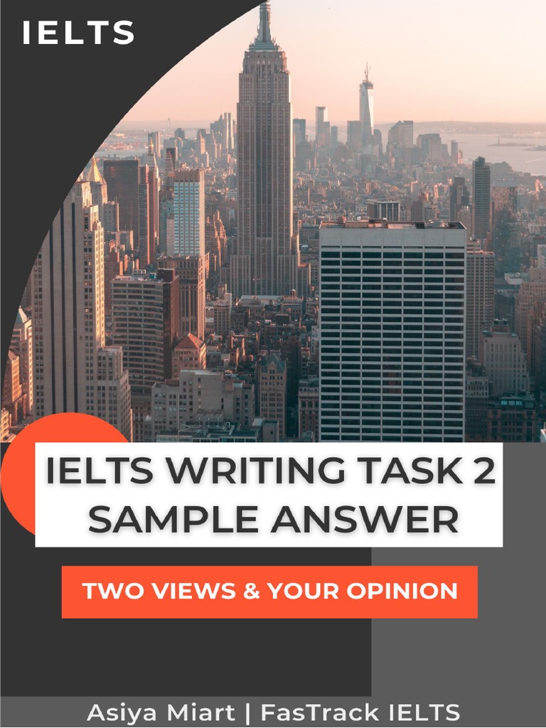 Ielts Writing Task 2 Sample Two Views Tax | PDF