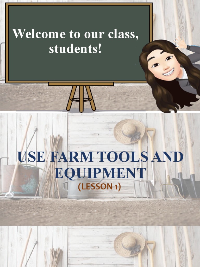 Farm Tools & Equipment Basics | PDF | Home & Garden | Technology ...