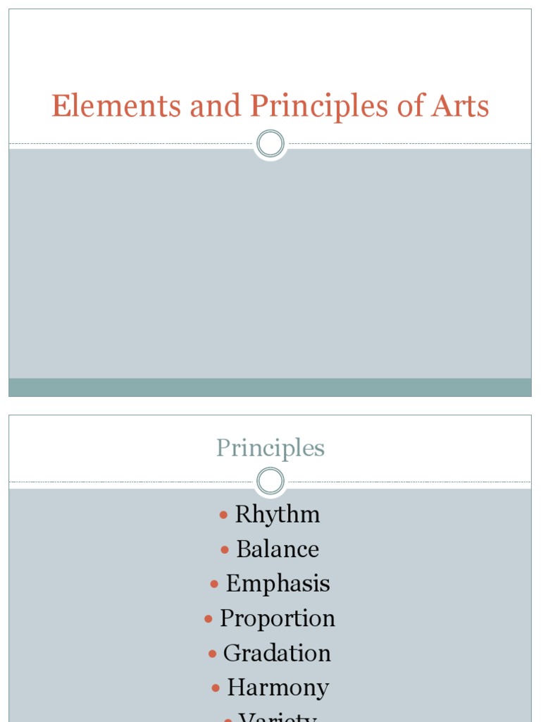 Art Principles and Examples | PDF