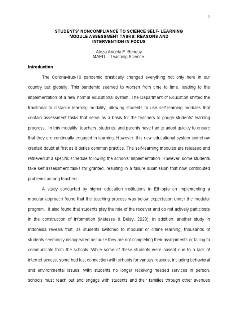 Title Defense Manuscript Sample Quali | PDF