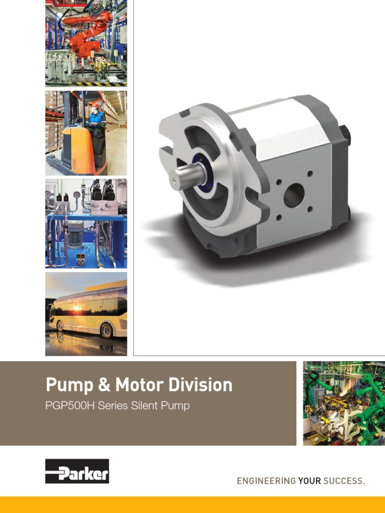 Pump & Motor Division: PGP500H Series Silent Pump | PDF