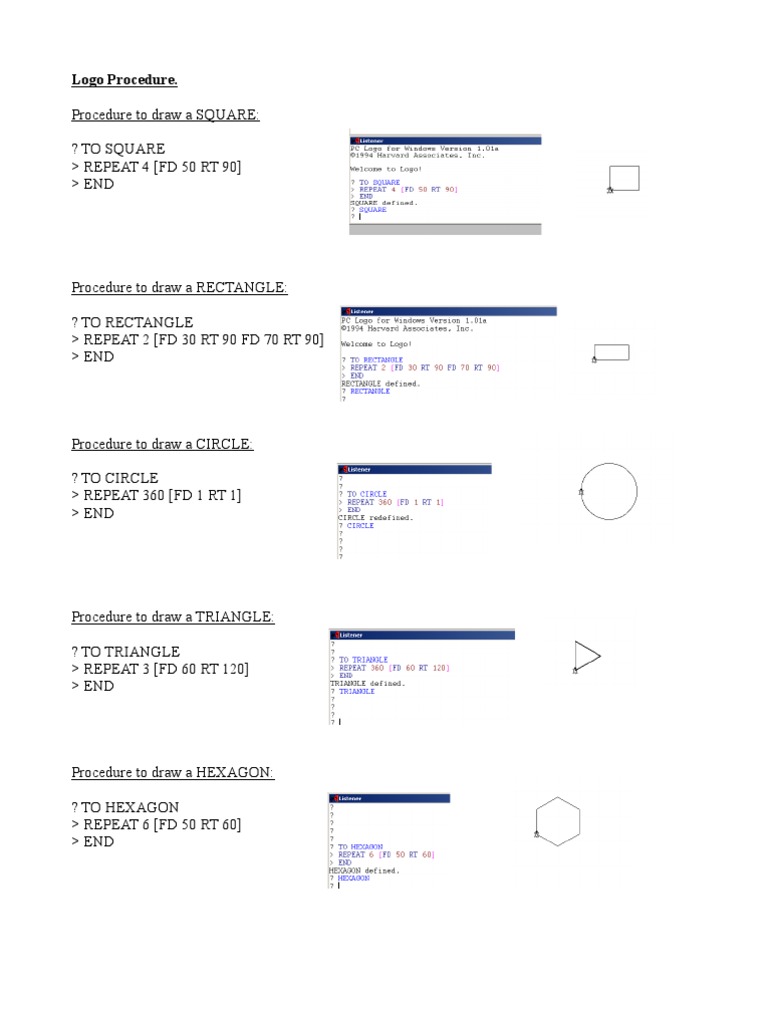 Logo Procedure | PDF