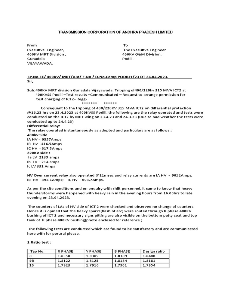Test Reports of ICT-2 | PDF | Technology & Engineering
