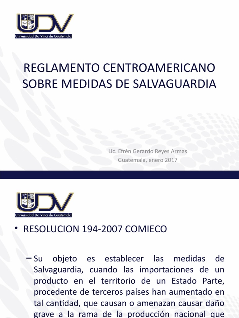 Reglamentos Centroamericanos | PDF