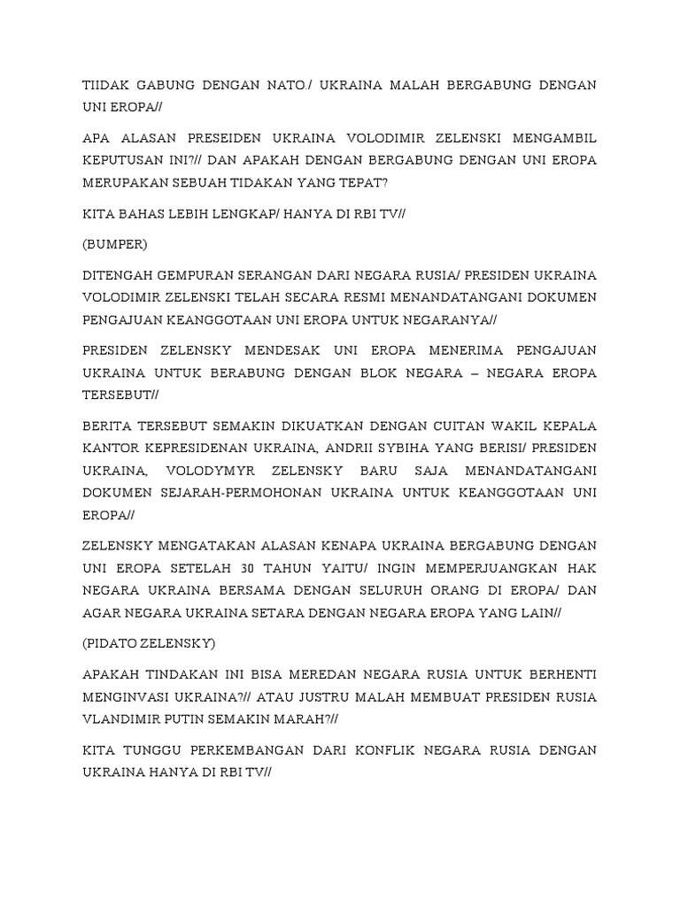 Ukraina Gabung Ue | PDF Ukraina Gabung Ue | PDF