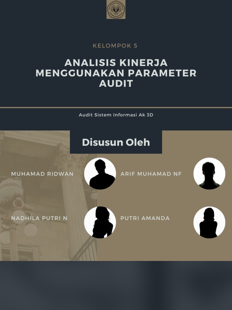 Kelompok 5 Analisis Kinerja Menggunakan Parameter Audit | PDF