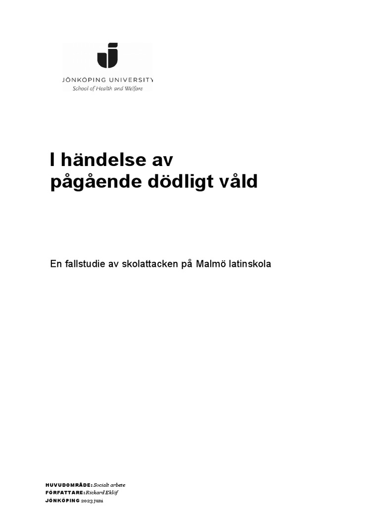 krishanteringsplan_rickard_eklof_t7 (1) | PDF