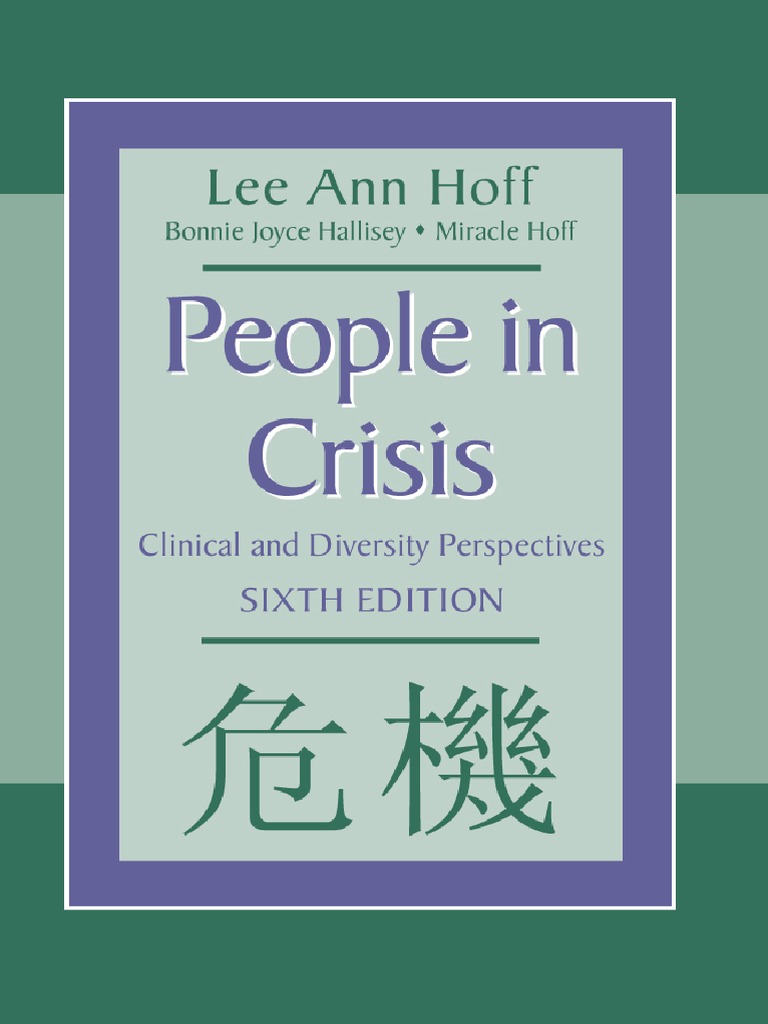 Hoff People in Crisis | PDF | Social Science | Self-Improvement