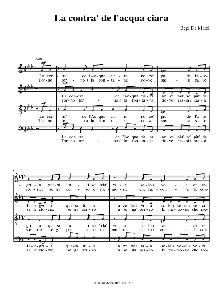 La Contra' de L'acqua Ciara | PDF