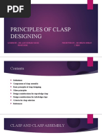 Types and Indications of Clasp Assemblies | PDF | Mouth | Dentistry ...