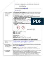 Material Safety Data Sheet MSDS For Hydrochloric Acid HCL | PDF | Hydrochloric Acid | Personal ...