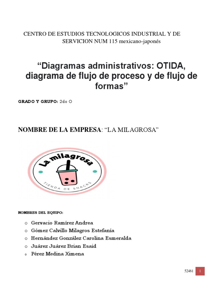 Diagramas OTIDA | PDF