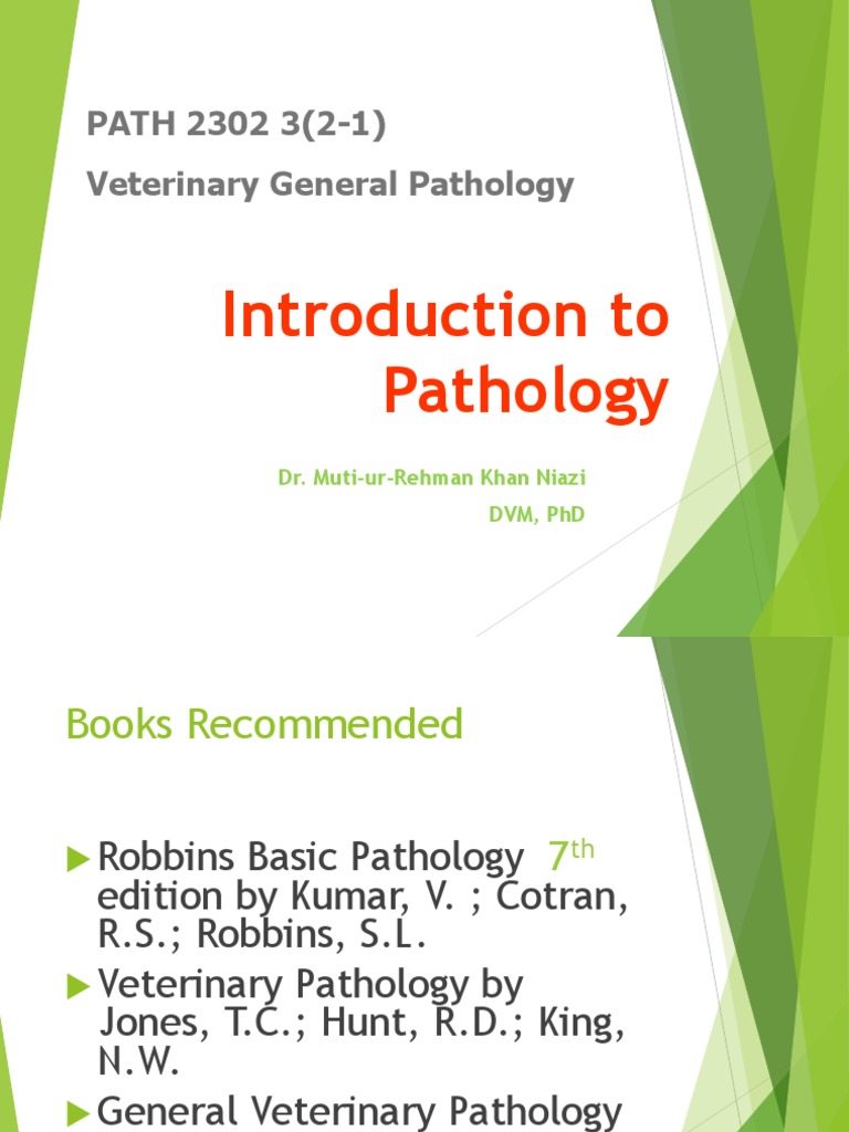 1-Introduction To Pathology | PDF | Pathology | Autopsy